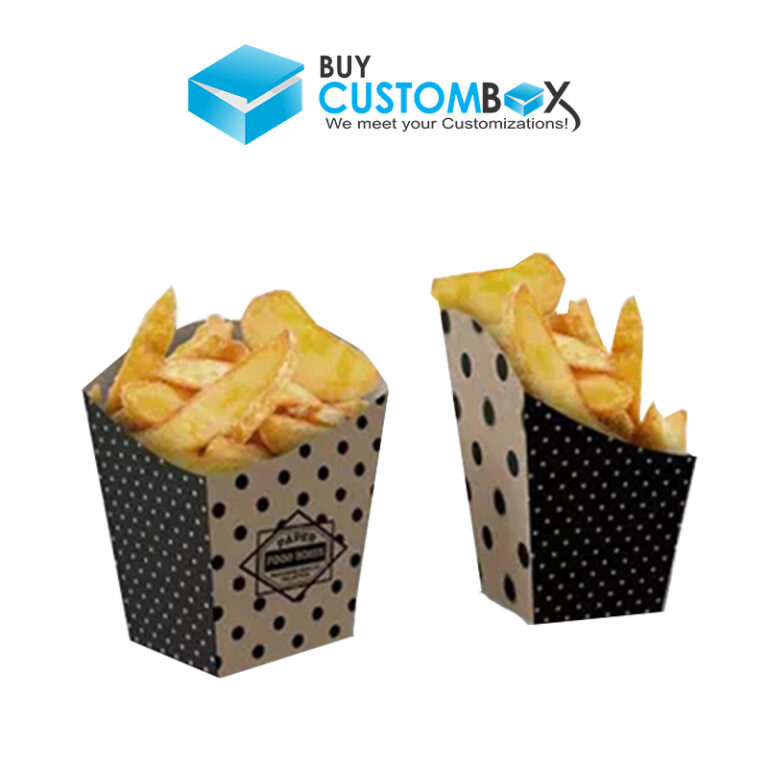 French Fries Boxes Wholesale Canada | Custom Food Packaging